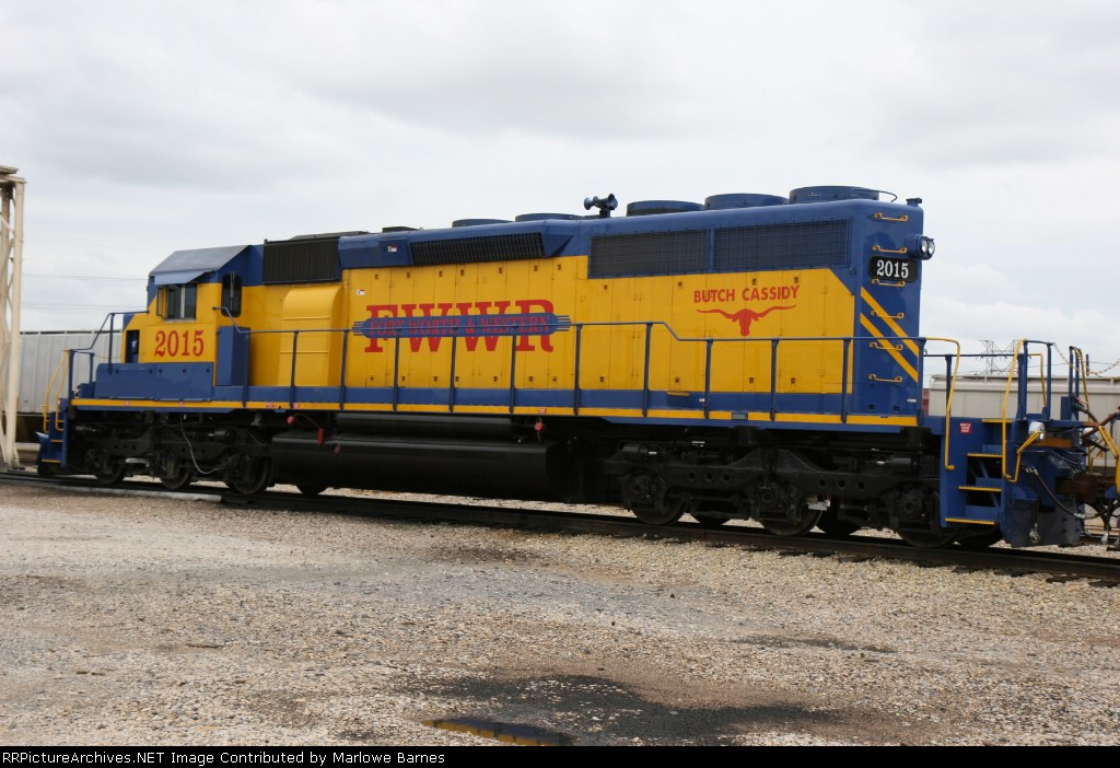 FWWR 2015 "Butch Cassidy" relaxes on a Sunday at the Hodge Yard